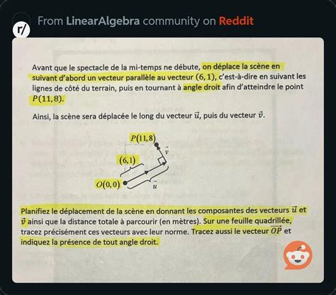 Linear Algebra Problem Raskmath