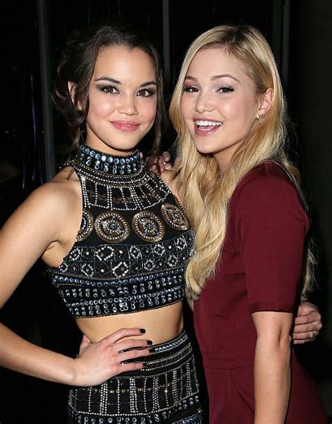Actresses Paris Berelc And Olivia Holt Attend Paris Berelcs Sweet Paris Berelc Olivia
