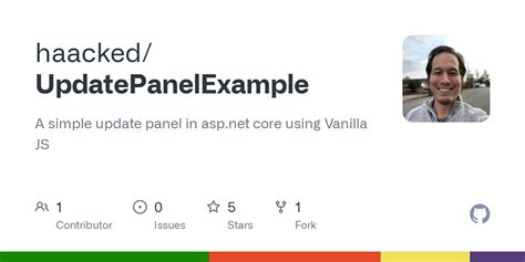 UpdatePanelExample Src Pages Index Cshtml At Master Haacked