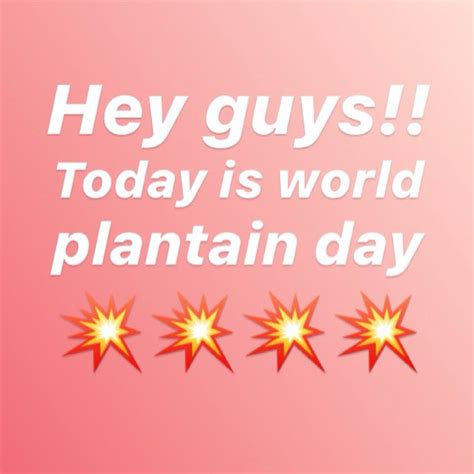 Skillclass Happy World Plantain Day Guys Skillclassng Facebook