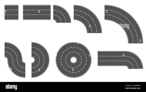 Curved Road Clipart