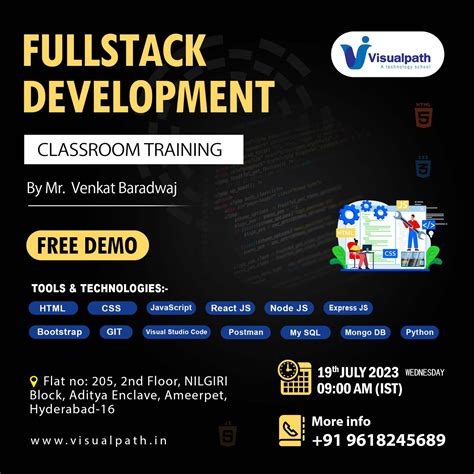 👉attend Class Room Training Free Demo Classroom Training