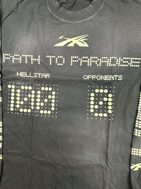 Hellstar Hellstar Scoreboard T Shirt Grailed