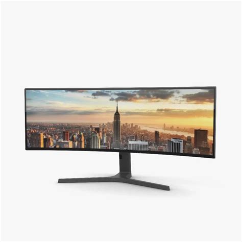 Curved Monitor 3d Models Download