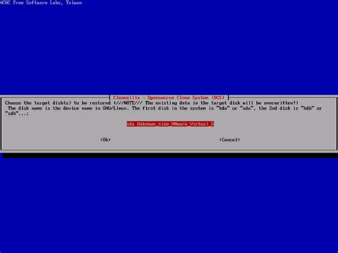 Back Uprestore Hard Drives And Partitions With Clonezilla Live Page