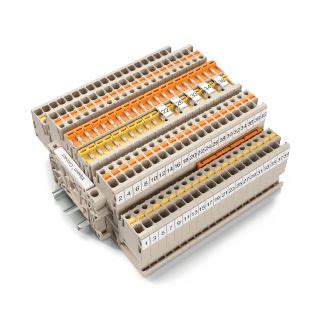 Terminal Blocks With PUSH IN Technology