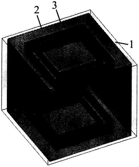 Dual Frequency Dual Polarization Band Pass Three Dimensional Frequency Selective Surface