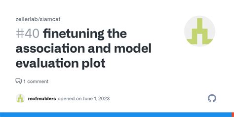 Finetuning The Association And Model Evaluation Plot · Issue 40