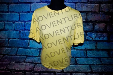 Gildan Yellow Tshirt Mockup Png Digital Download Only Etsy