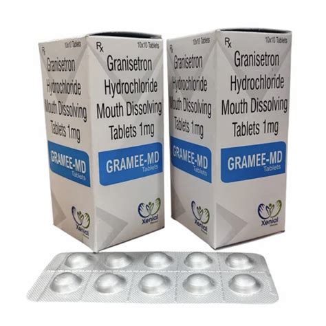Granisetron Hydrochloride 1mg Mouth Dissolving Tablets Gramee Md Tablets At ₹ 105 Strip