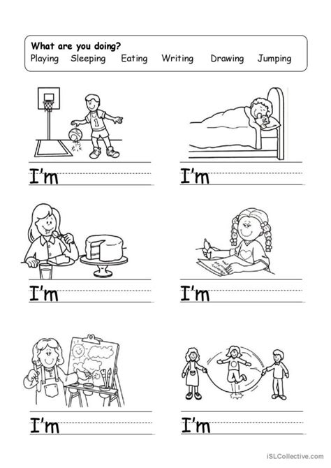 What Are You Doing English Esl Worksheets Pdf And Doc