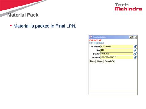 Oracle Wms And Oracle Msca Overview PPT