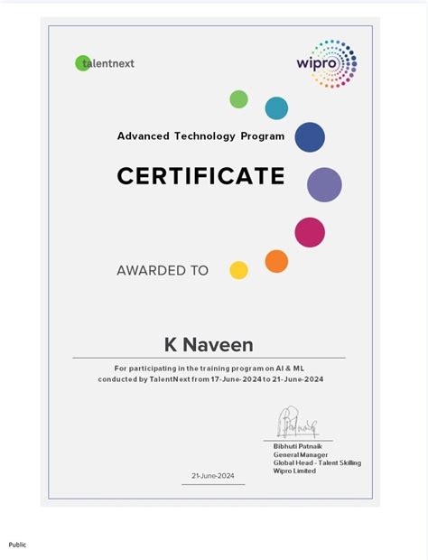 Karamala Naveen On Linkedin Ai Machinelearning Wiprotalentnext Continuouslearning 17