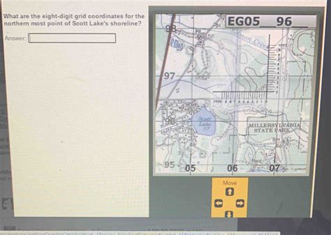 What Are The Eight Digit Grid Coordinates For The Northern Most Point