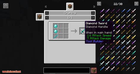 Tool Builder Mod 1Minecraft