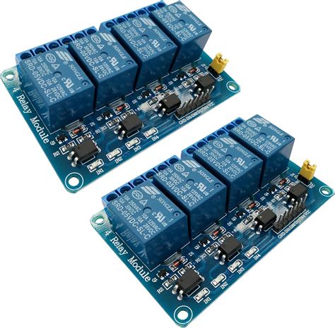 Módulo De Relé De 4 Canales Dc De 5 V Compatible Con Arduino R3 Mega