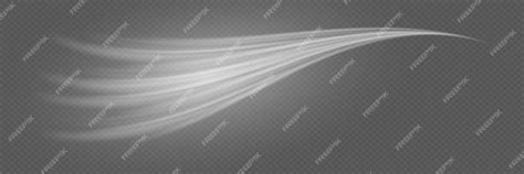 Premium Vector Glowing White Speed Lines Abstract Motion Line Wave And Light Trail Effect