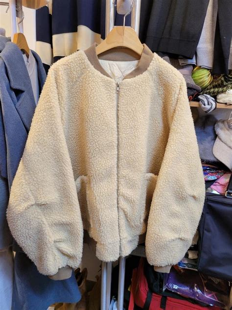 뽀글이 누빔점퍼f 세컨웨어헬로마켓