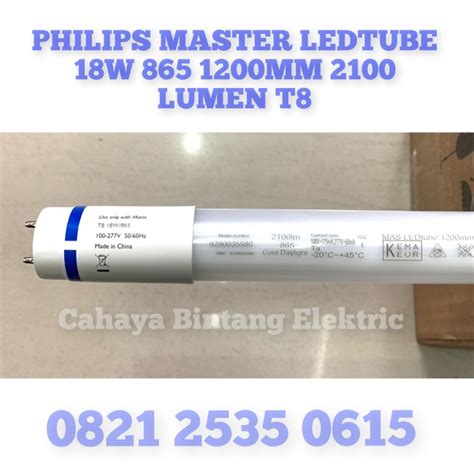 Jual Philips Master Ledtube W Mm T Lampu Tl Led Master Watt Jakarta Pusat