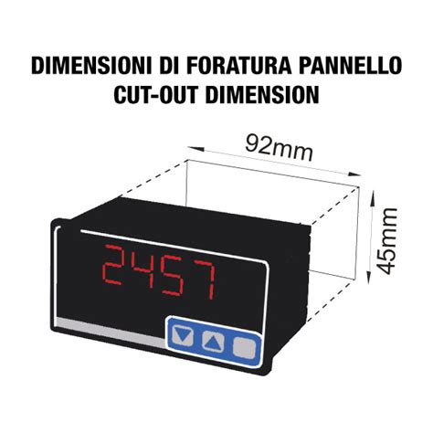Universal Analog Input Indicator Totalizer Acfet