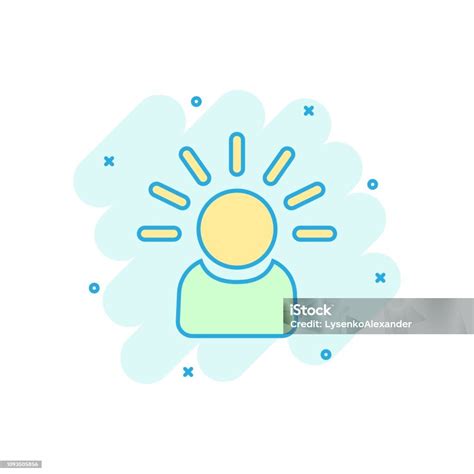 만화 스타일에서 마음 사람들 아이콘입니다 인간의 좌절 벡터 만화 그림 그림 마음 생각 비즈니스 개념 플래쉬 효과 Mental Wellbeing에 대한 스톡 벡터 아트 및