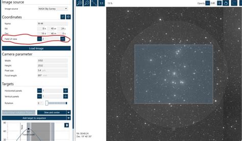 Nina Framing Assistant Issue Beginning Deep Sky Imaging Cloudy Nights