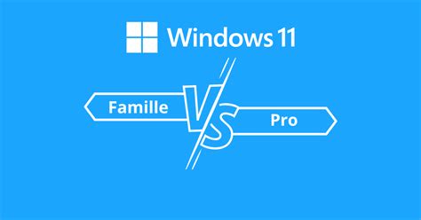 Windows 11 Famille Vs Pro Quelles Différences Mihj