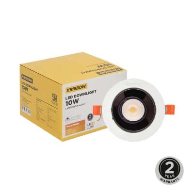 Jual Krisbow Lampu Downlight Led Adjustable Watt Warm White Kuning