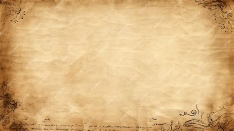 Premium Photo Antique Scroll Paper Background
