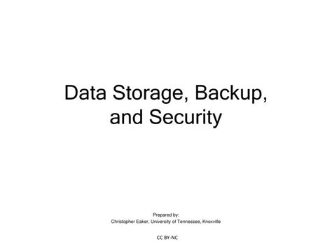 PPT Data Storage Backup And Security PowerPoint Presentation Free Download ID