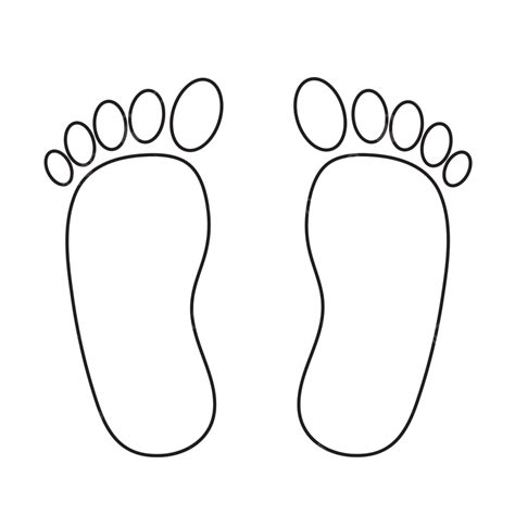 발자국 인쇄 벡터 발자국 기호 정체 신체 Png 일러스트 및 벡터 에 대한 무료 다운로드 Pngtree