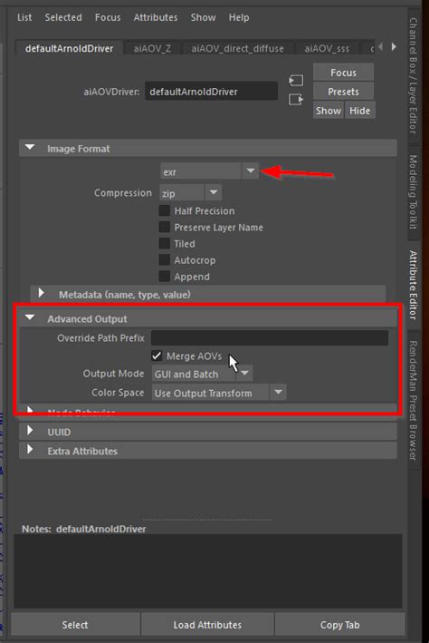 arnold cryptomatte aov does not keep layers when rendering from maya