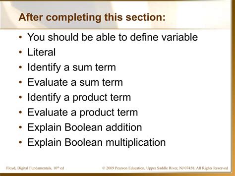 All About Boolean Algebra Dld Pdf