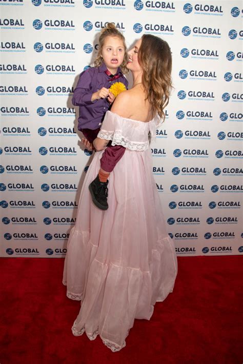 Model Amanda Booth Honors Down Syndrome Awareness Month