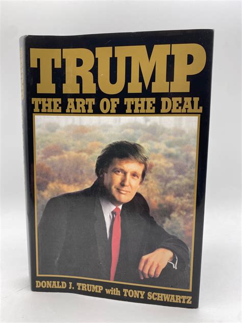The Art Of The Deal Donald J Trump Signed Book