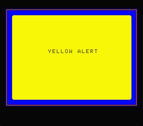 The Yellow Alert Demo MSX Wiki