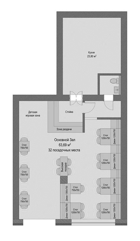 Планировка кухни в ресторане схема 91 фото
