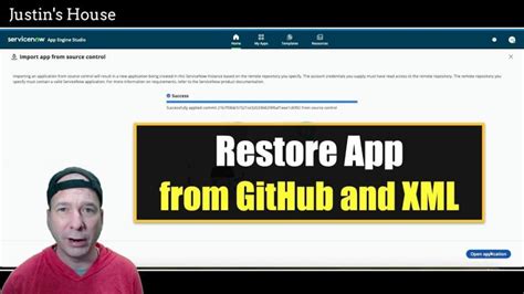 Justin Meadows On Linkedin Restoring An Application From Github And Xml Exports