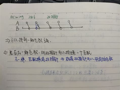 AcWing 2816 判断子序列 AcWing