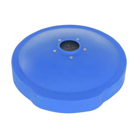 Vestil Dc P 55 Canf Uf Bu Polyethylene Drum Recycling Lid With Flap