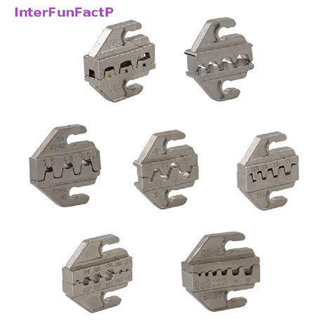 Interfunfactp Sn Crimp Plier Jaws Pliers Dies Plug Tube Insulation Non Insulated Coaxial Cable