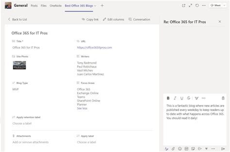 Using Microsoft Teams Lists Petri IT Knowledgebase