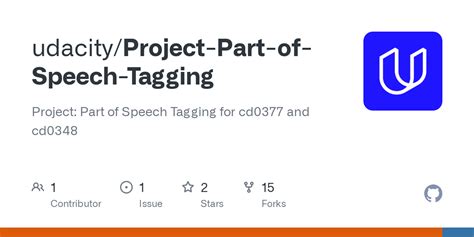 Github Udacityproject Part Of Speech Tagging Project Part Of Speech Tagging For Cd0377 And