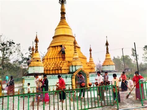 ၇၈ နှစ်မြောက် တပ်မတော်နေ့ကို ကြိုဆိုဂုဏ်ပြုသောအားဖြင့် စုပေါင်းသန့်ရှင်းရေးပြုလုပ