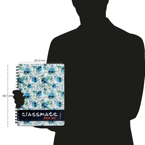 Classmate Soft Cover Pulse 6 Subject Spiral Binding Notebook Chirukaanuka