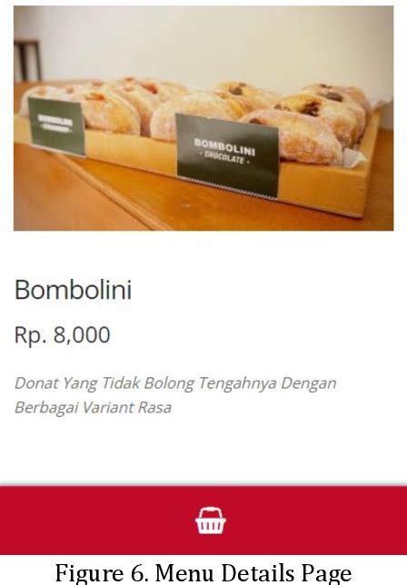 Table From ANALYSIS AND DESIGN OF MOBILE WEB BASED MENU E ORDER SYSTEMS USING THE PIECES