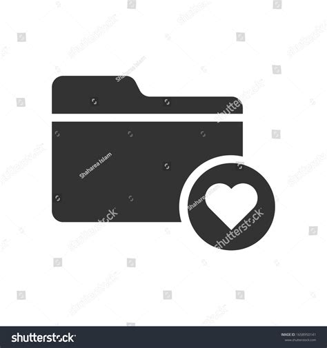 Personal Folder Icon Vector Graphics Stock Vector Royalty Free
