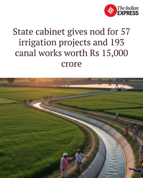 Indian Express State Cabinet Gives Nod For 57 Irrigation Facebook
