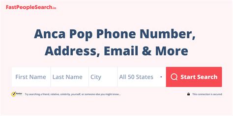 Anca Pop Phone Number Address Email And More
