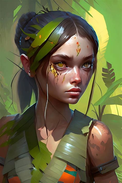 Jungle Girl By Christalion On Deviantart
